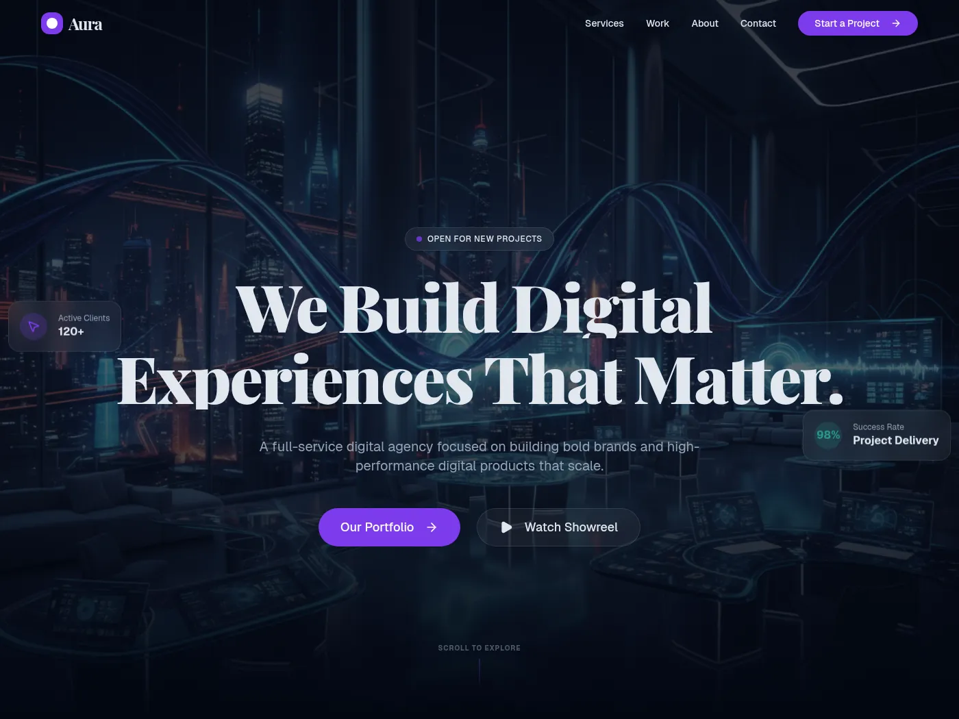 Digital Agency Landing