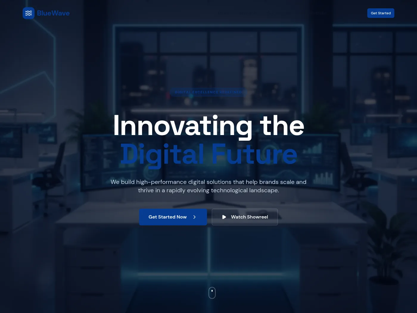 BlueWave Agency Website
