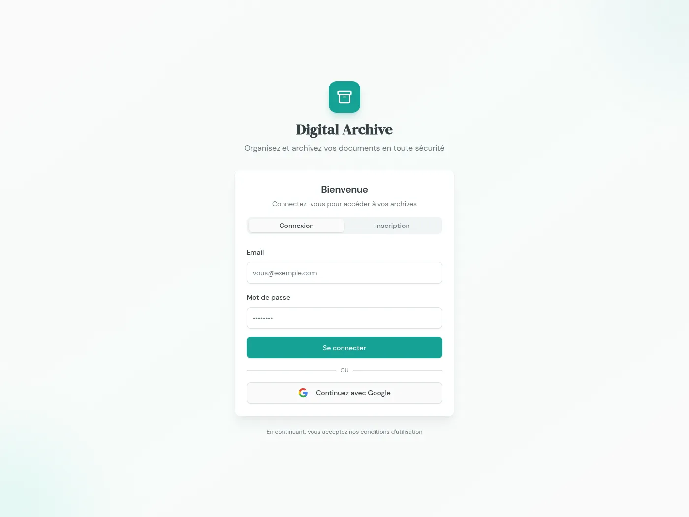 Digital Archive Manager