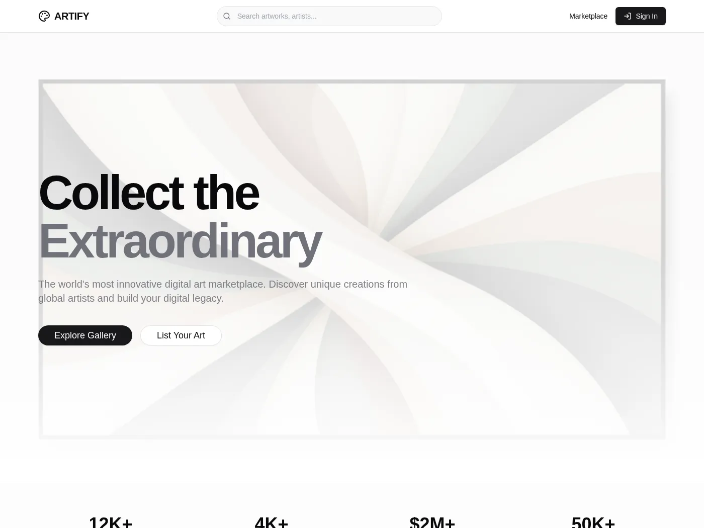 Artify Marketplace