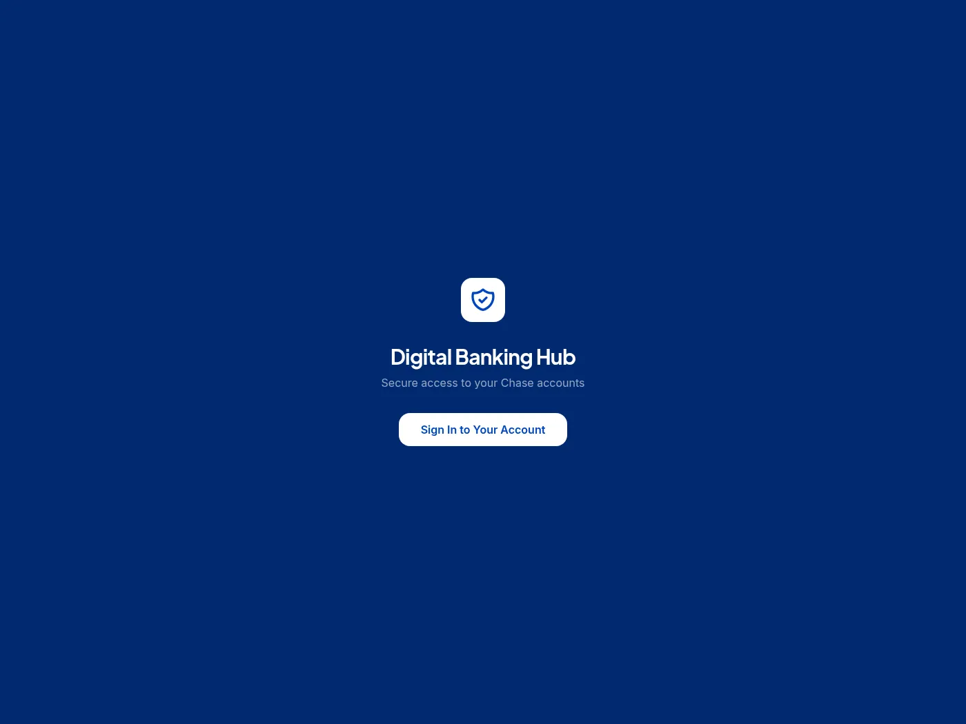 Digital Banking Hub