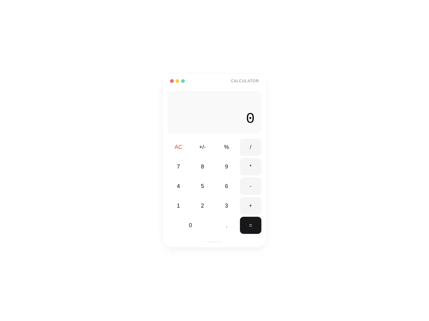 Digital Calculator