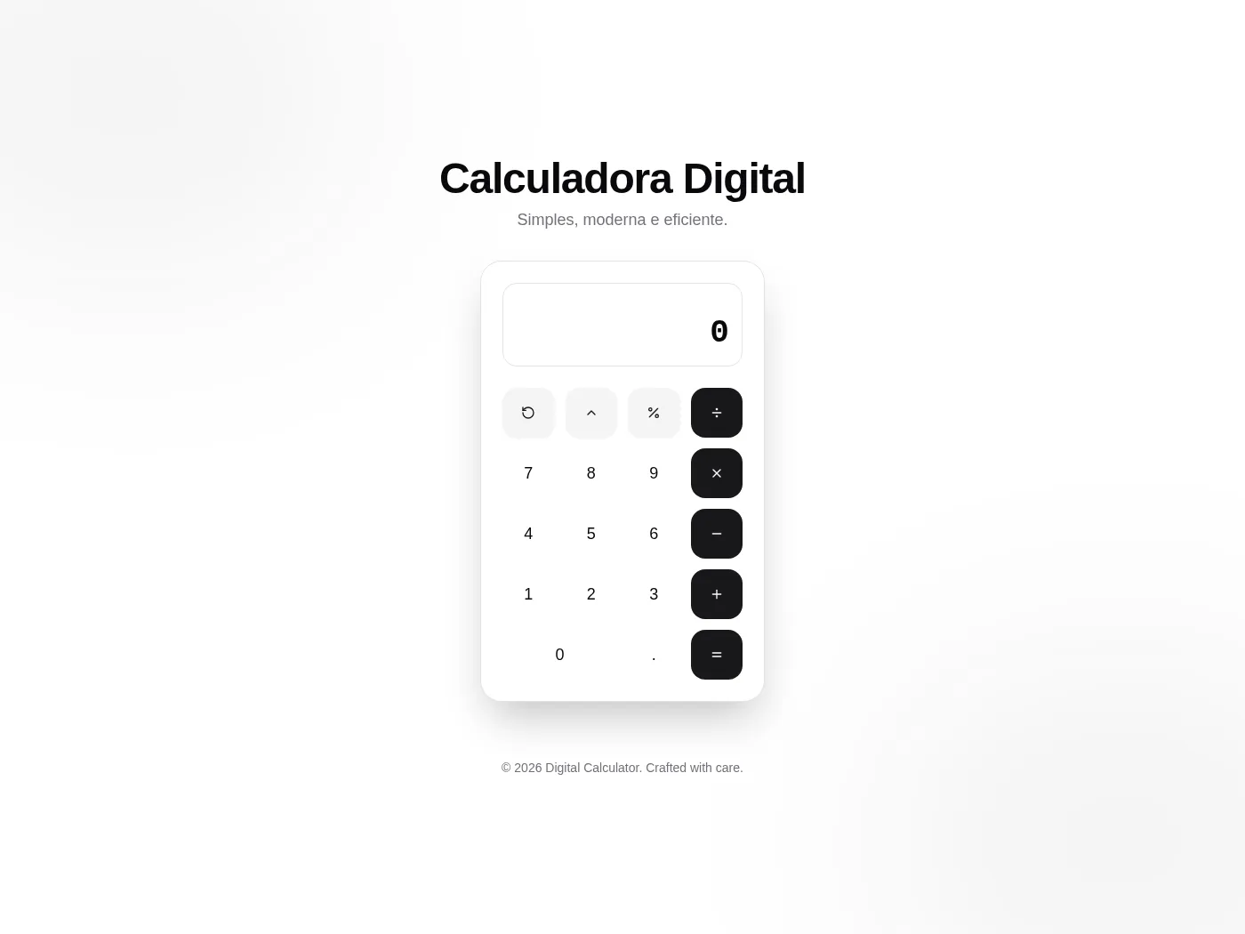 Digital Calculator