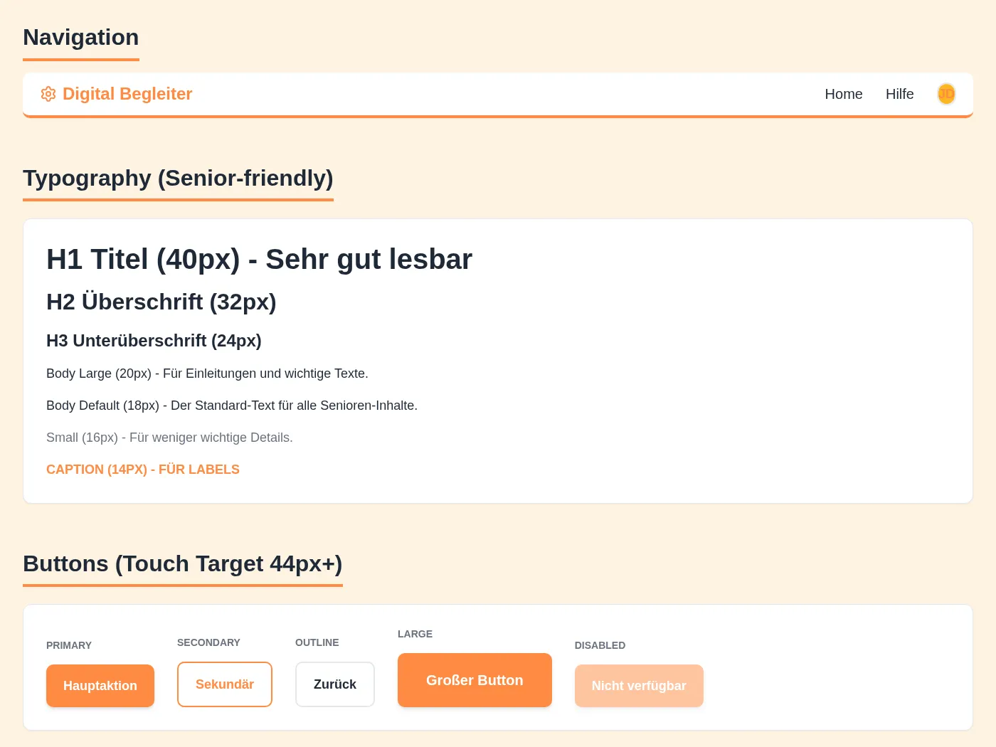 Digital Begleiter Design Kit