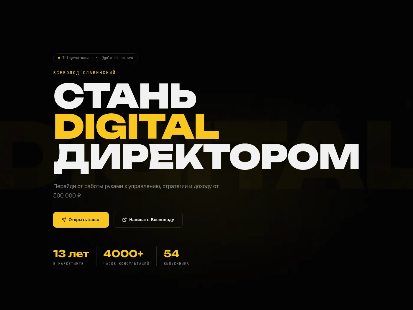 Digital Director Showcase