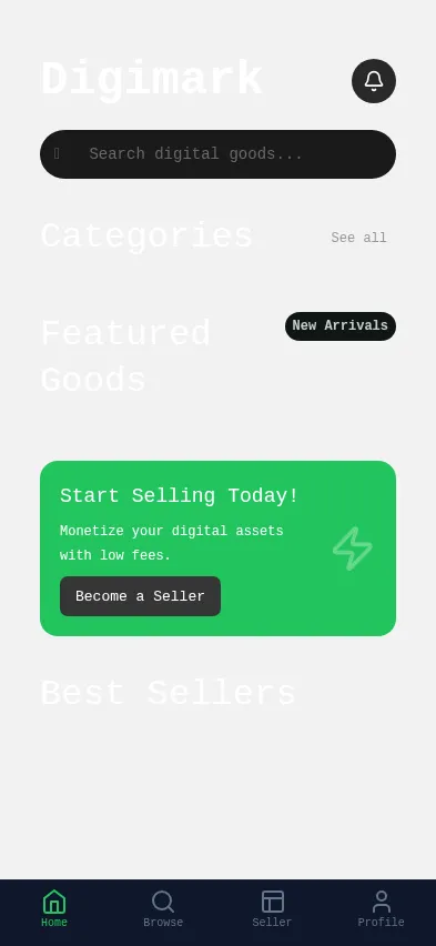 Digital Goods Marketplace