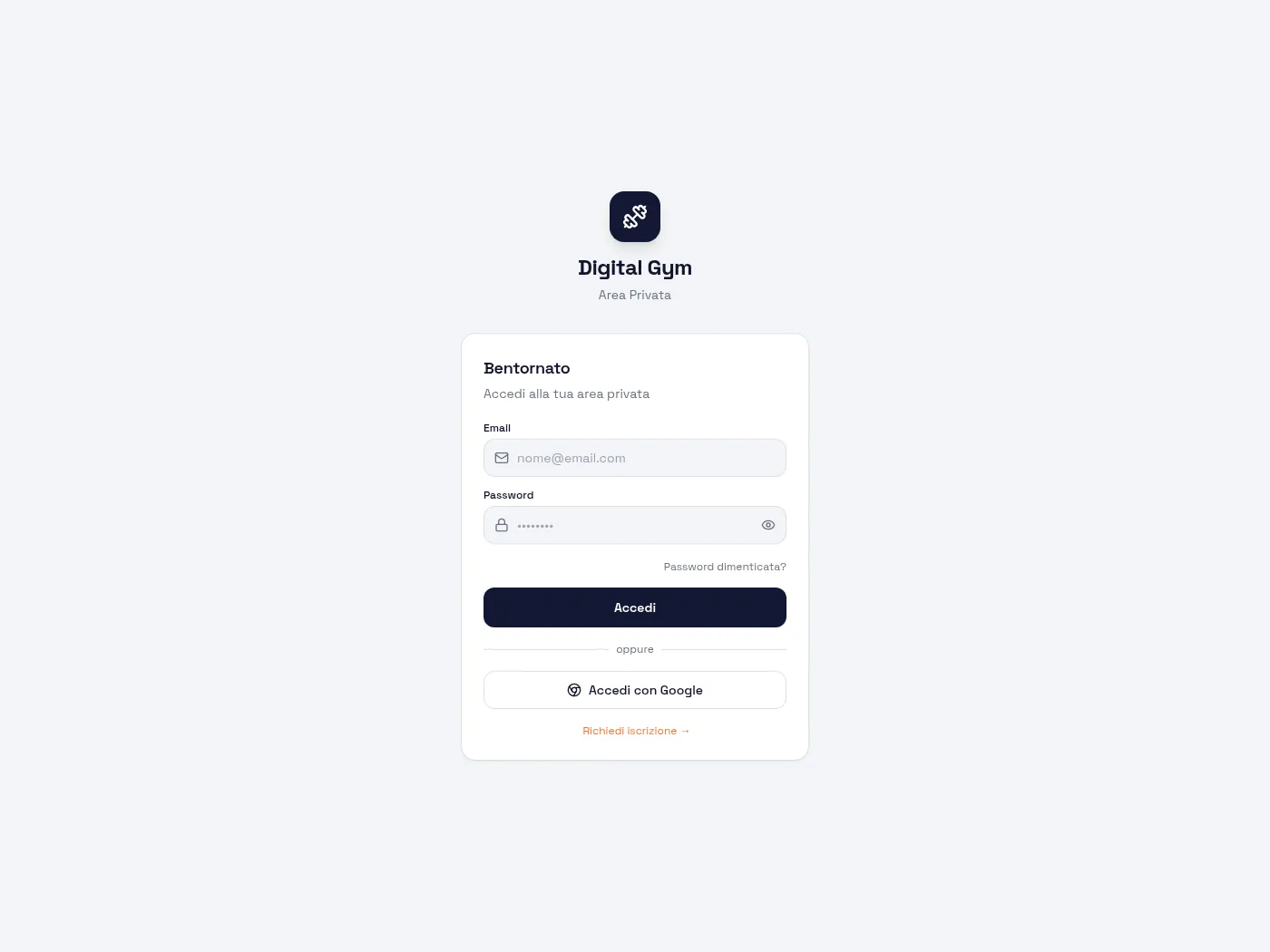 Digital Gym Manager