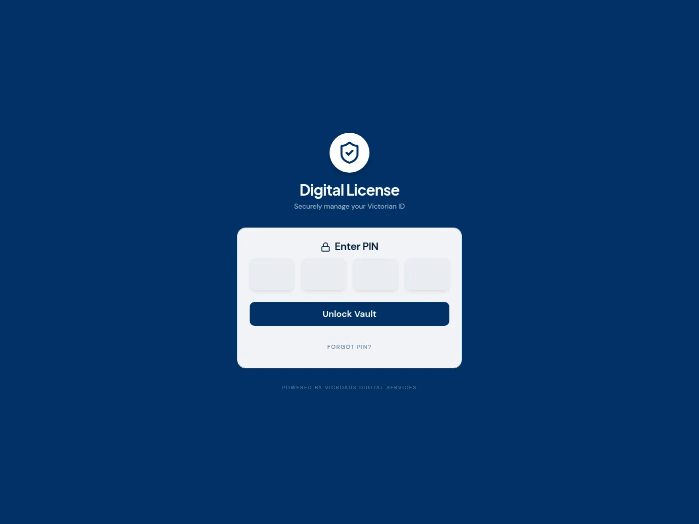 Digital License Vault