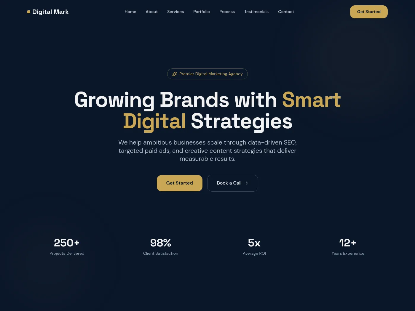 Digital Mark Agency Site