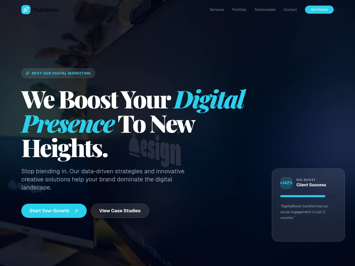 DigitalBoost Website