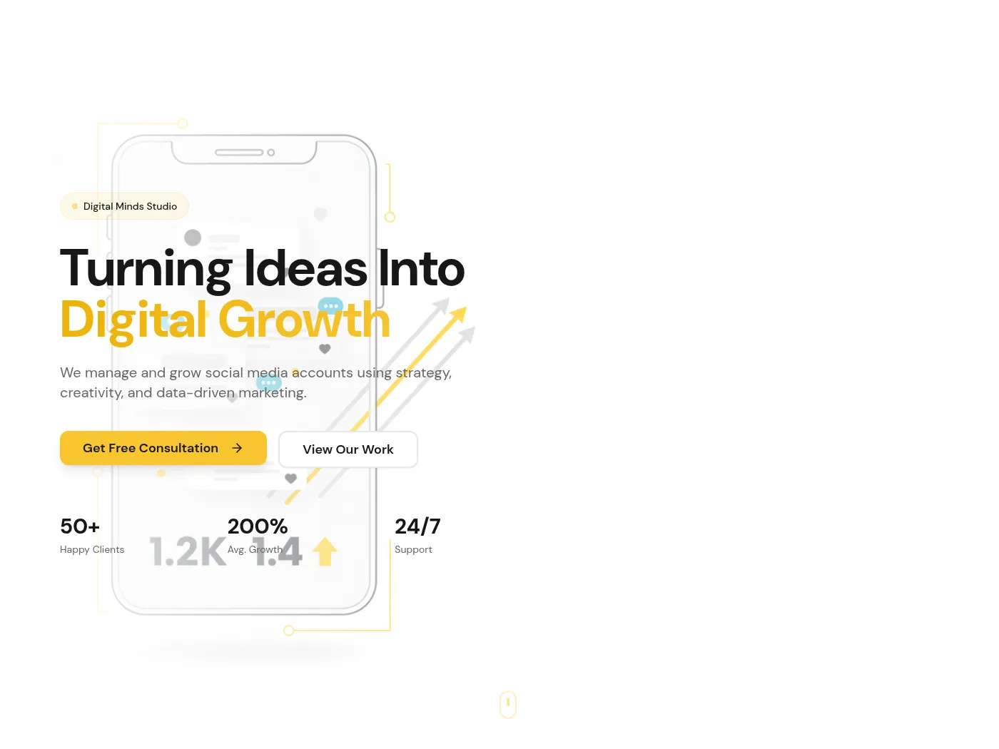 Digital Minds Studio Site