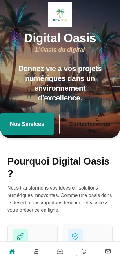 Digital Oasis App
