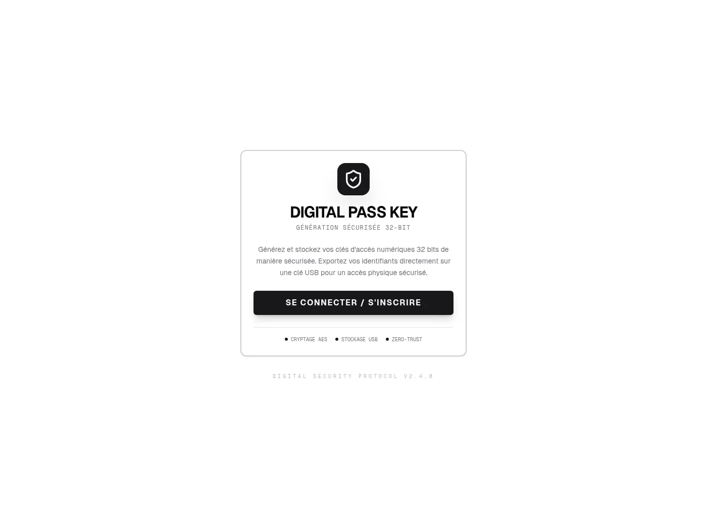 Digital Pass Key App