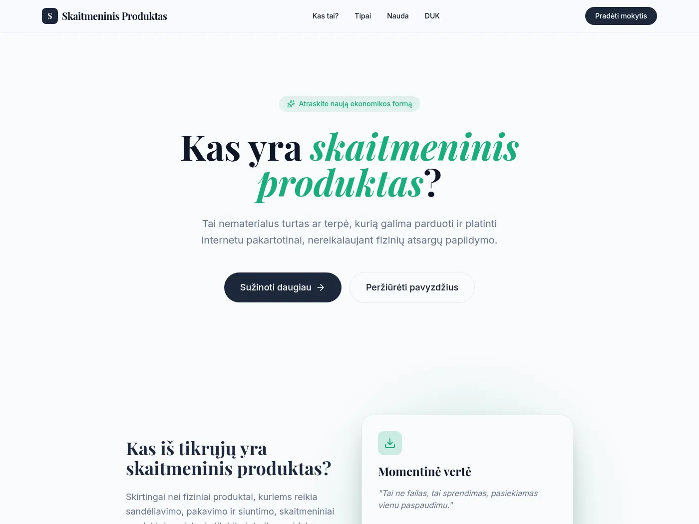 Digital Product Explained