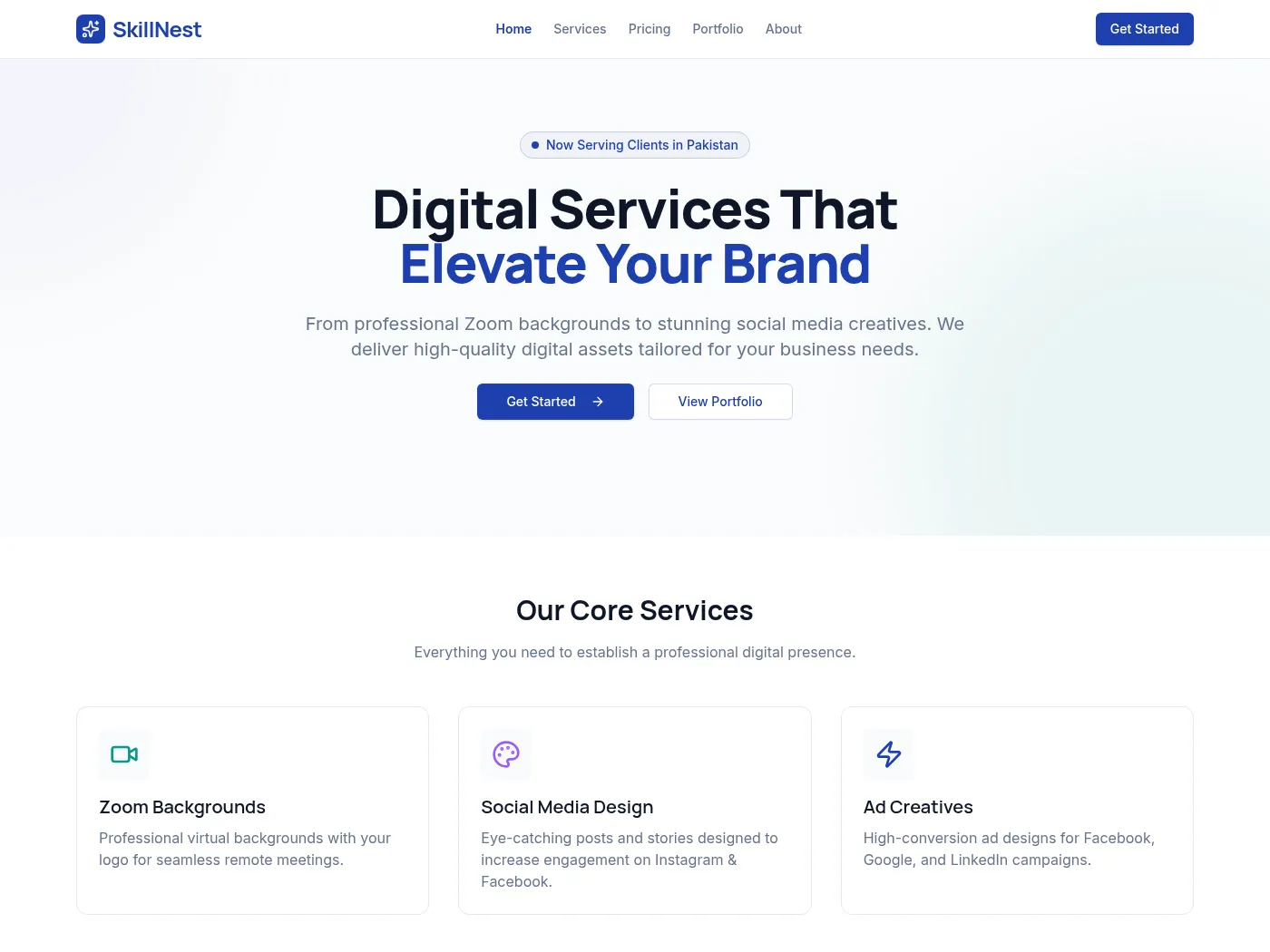 Pakistani Digital Services Hub