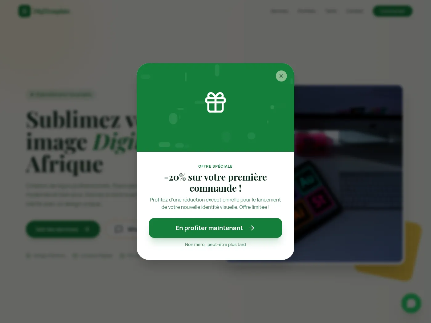 DigiTemplate Shop Afrique