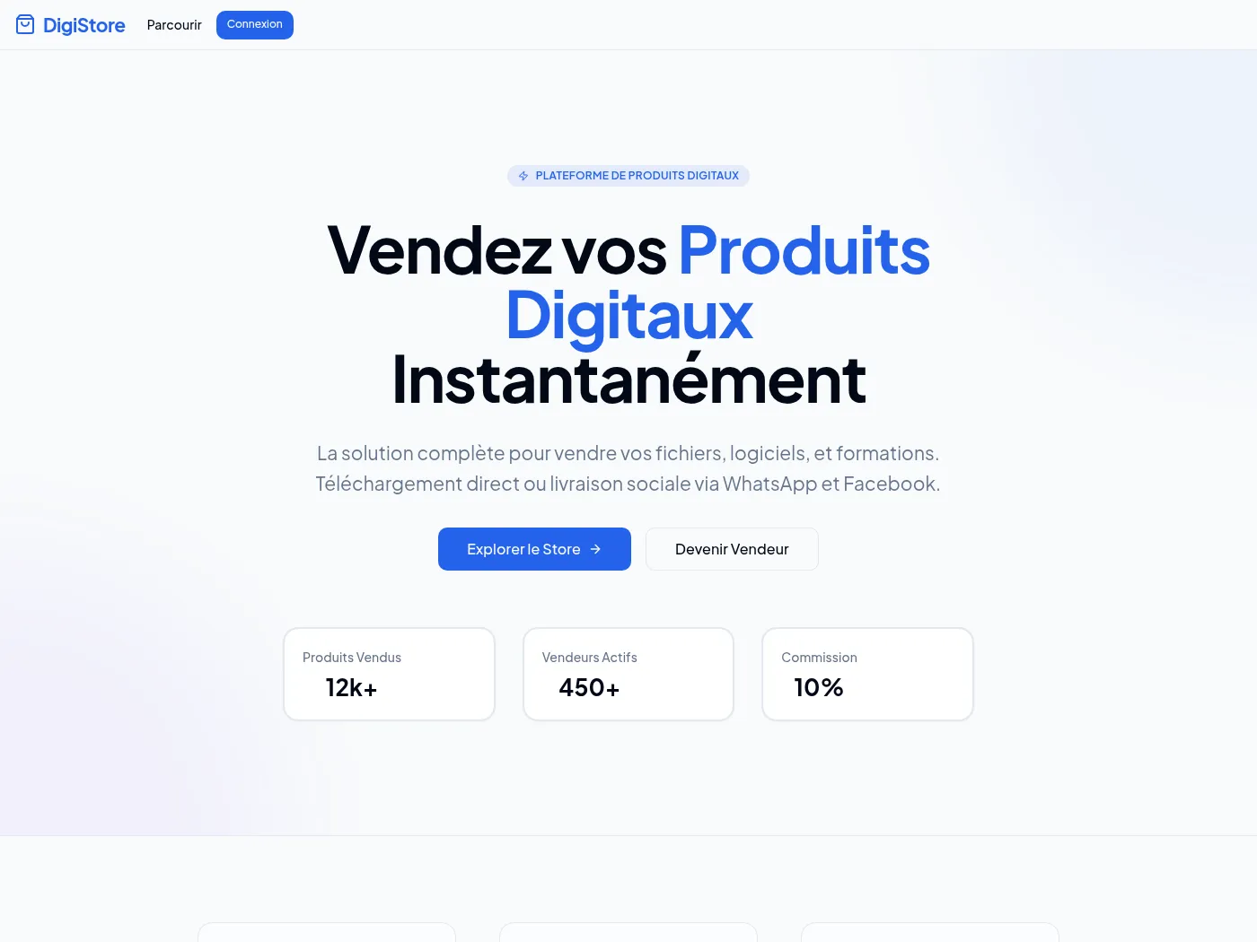 Digital Shop Platform