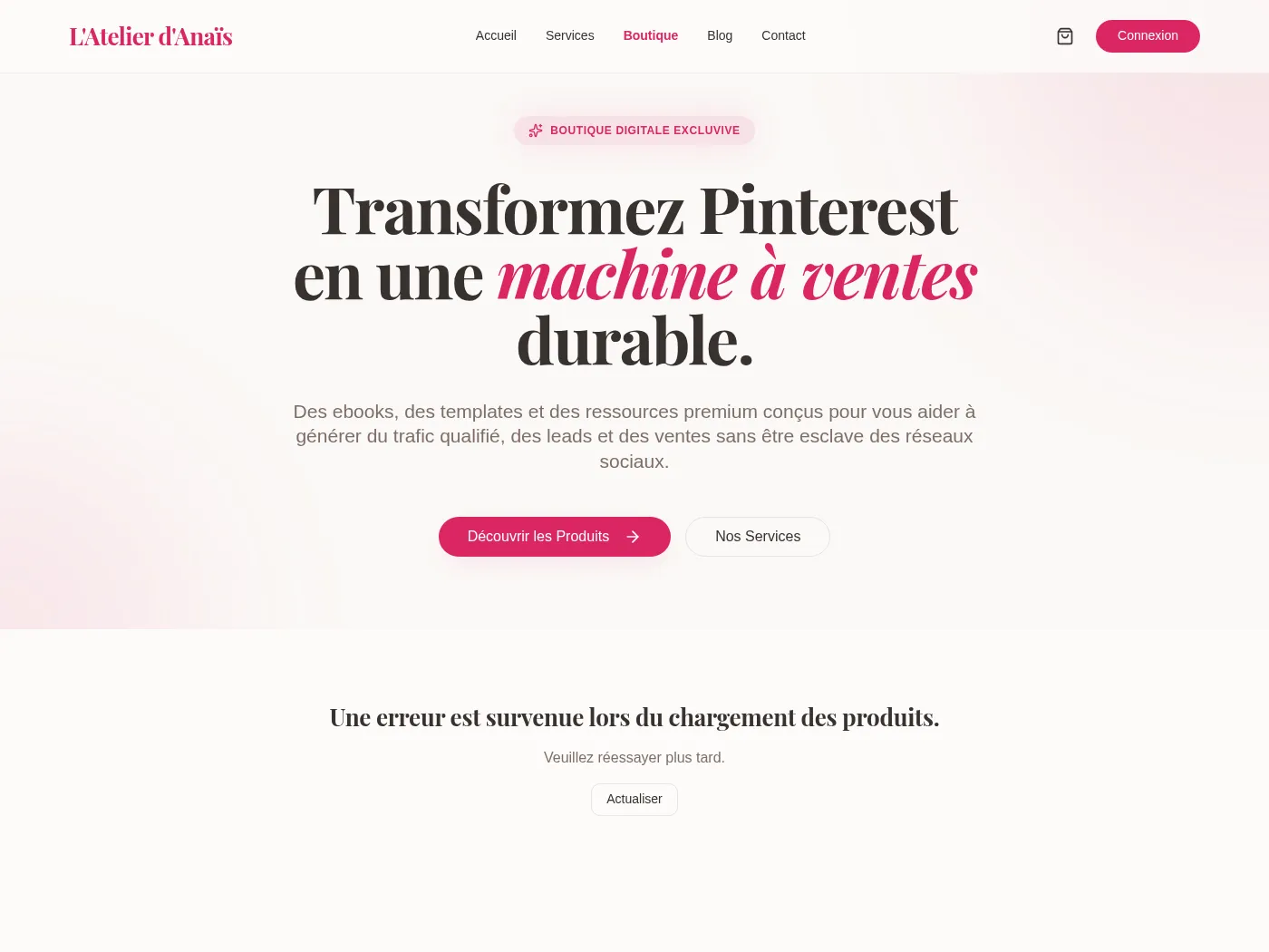 Digital Product Shop