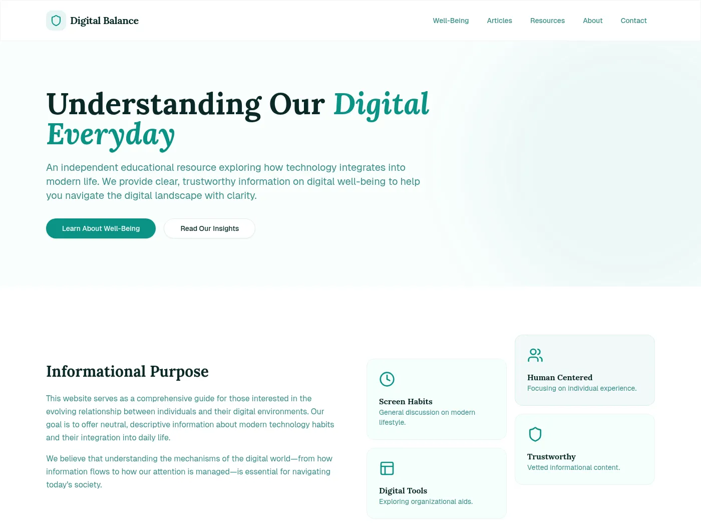 Digital Balance Guide