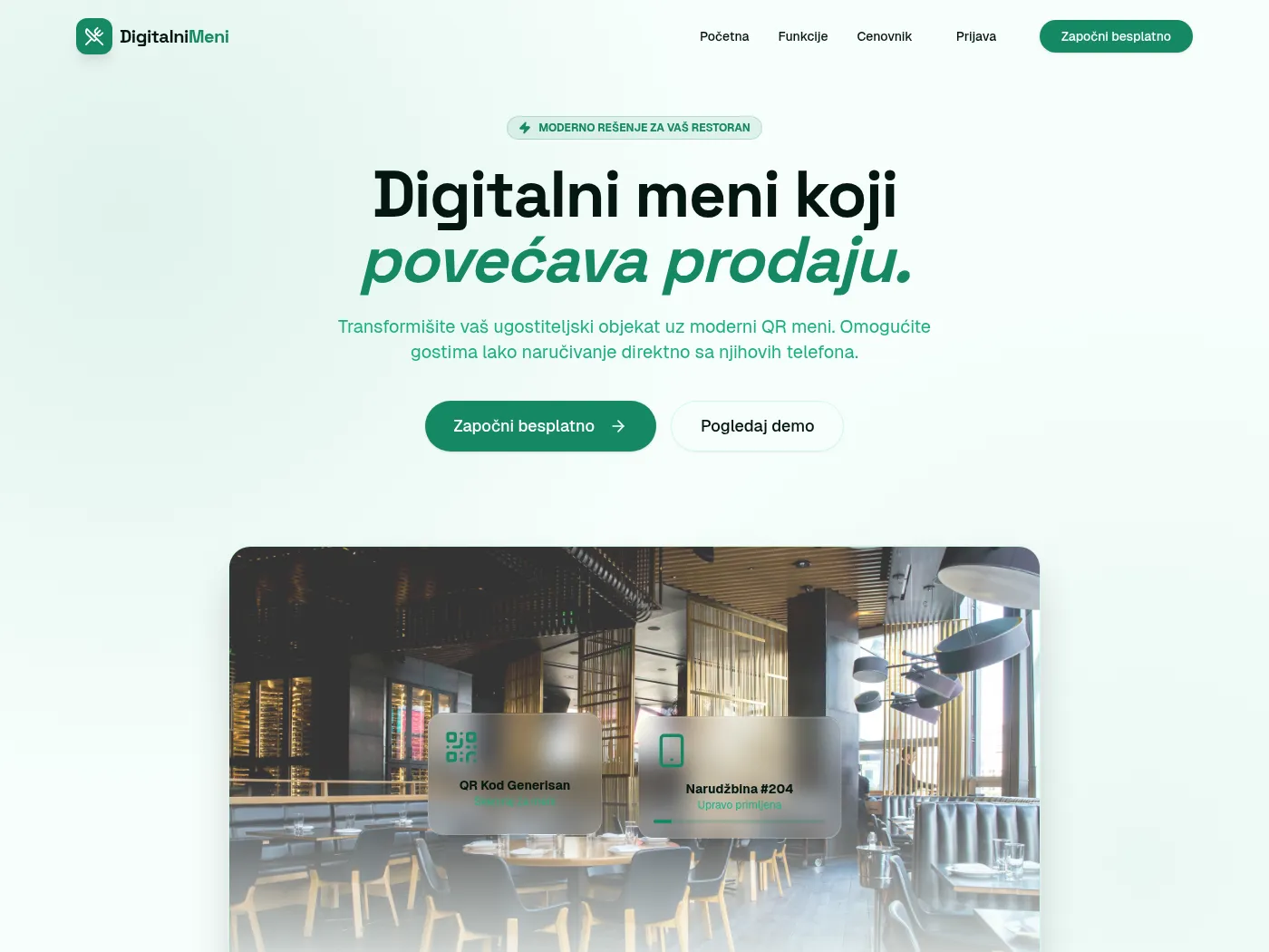 DigitalniMeni Web Portal