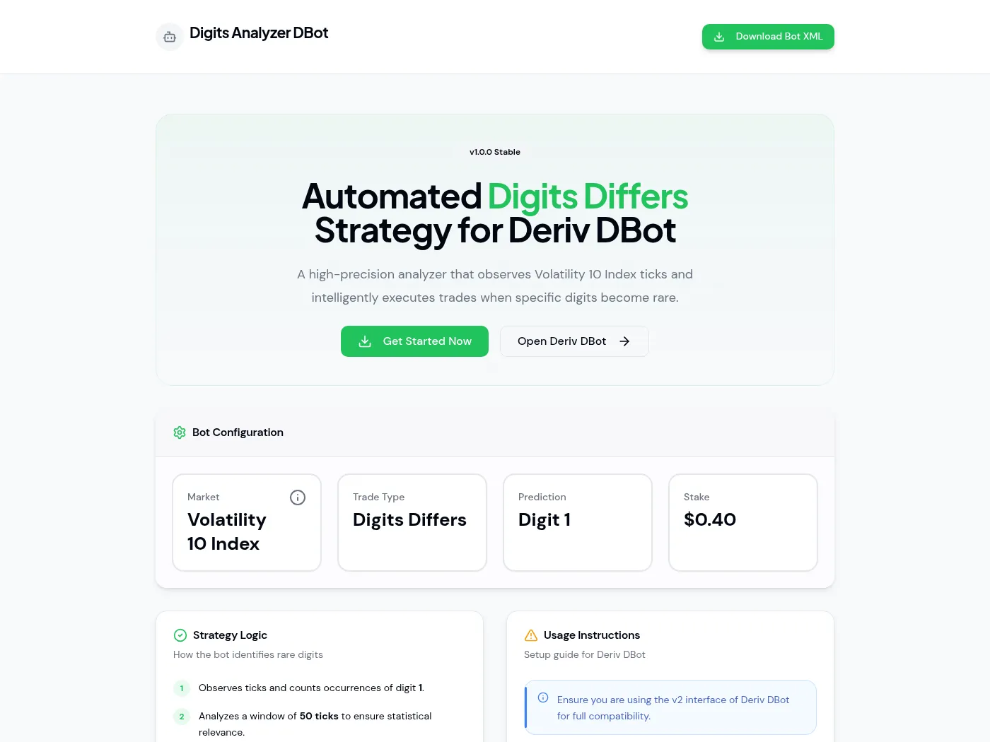 Digits Analyzer DBot