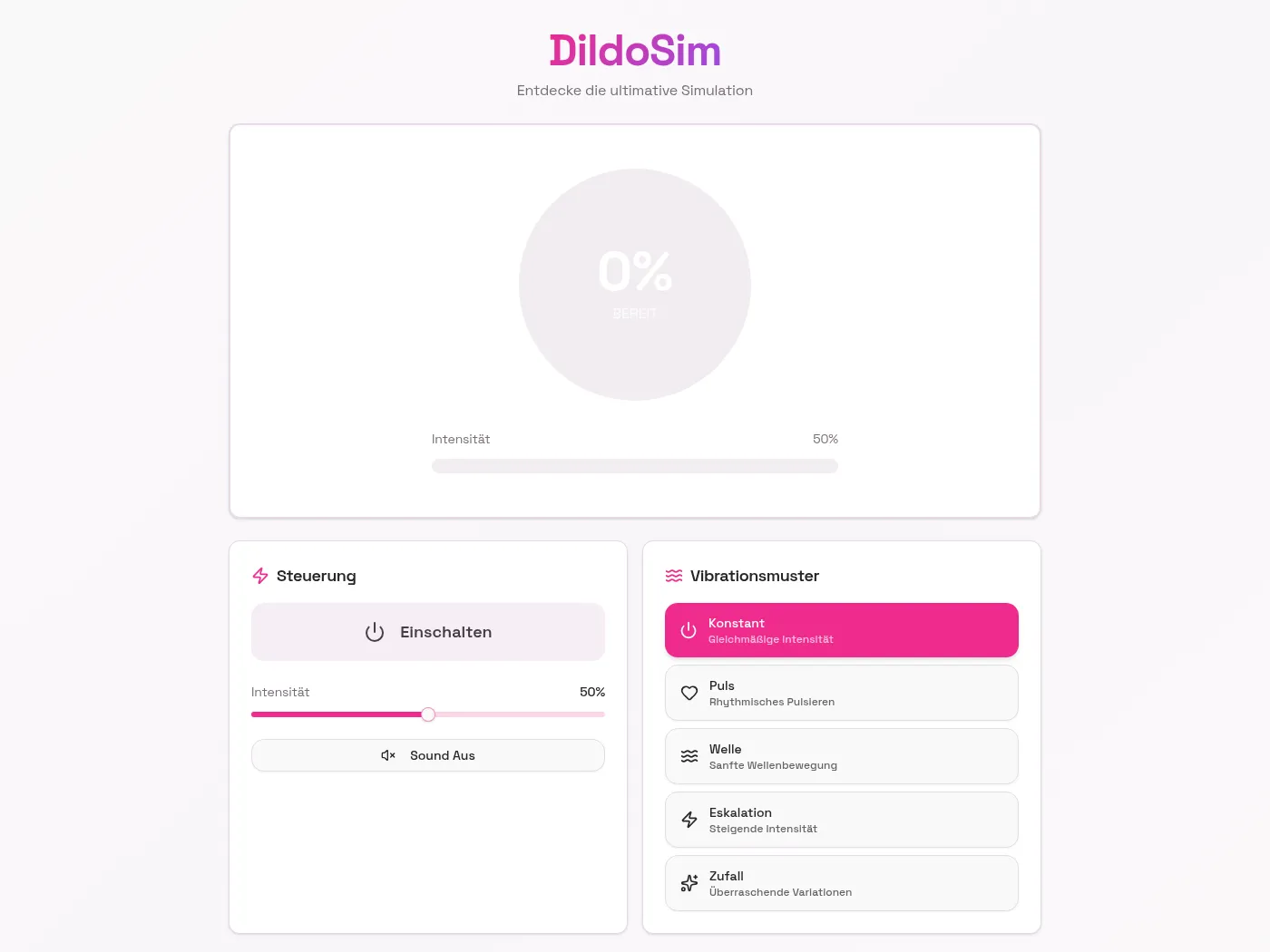 DildoSim Experience