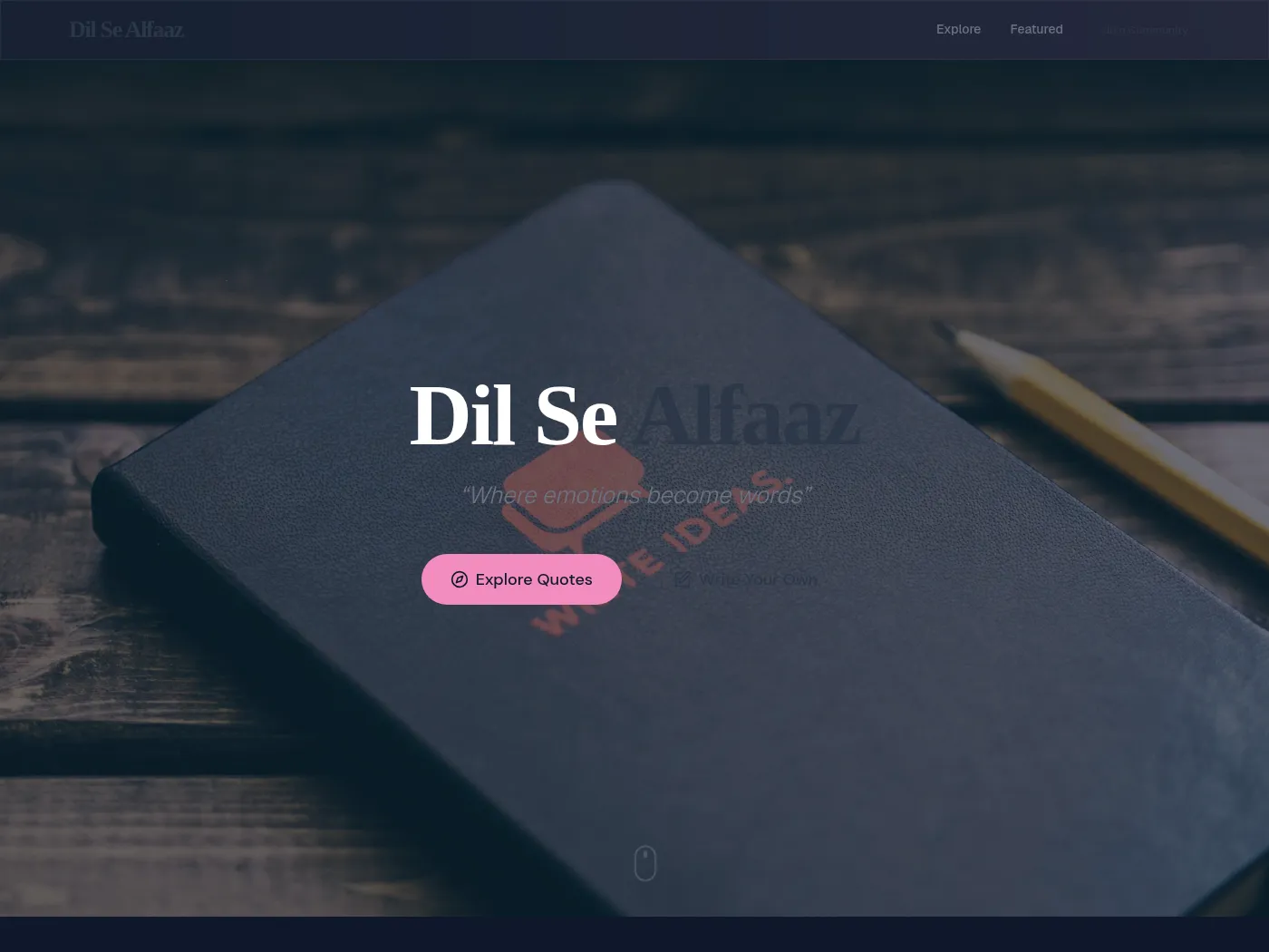 Dil Se Alfaaz