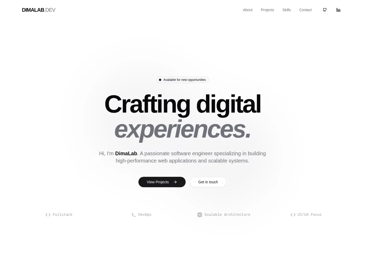 DimaLab Portfolio
