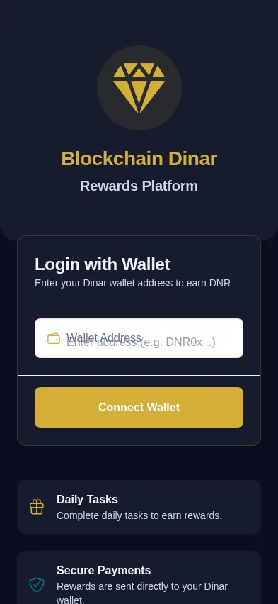 Blockchain Dinar Rewards