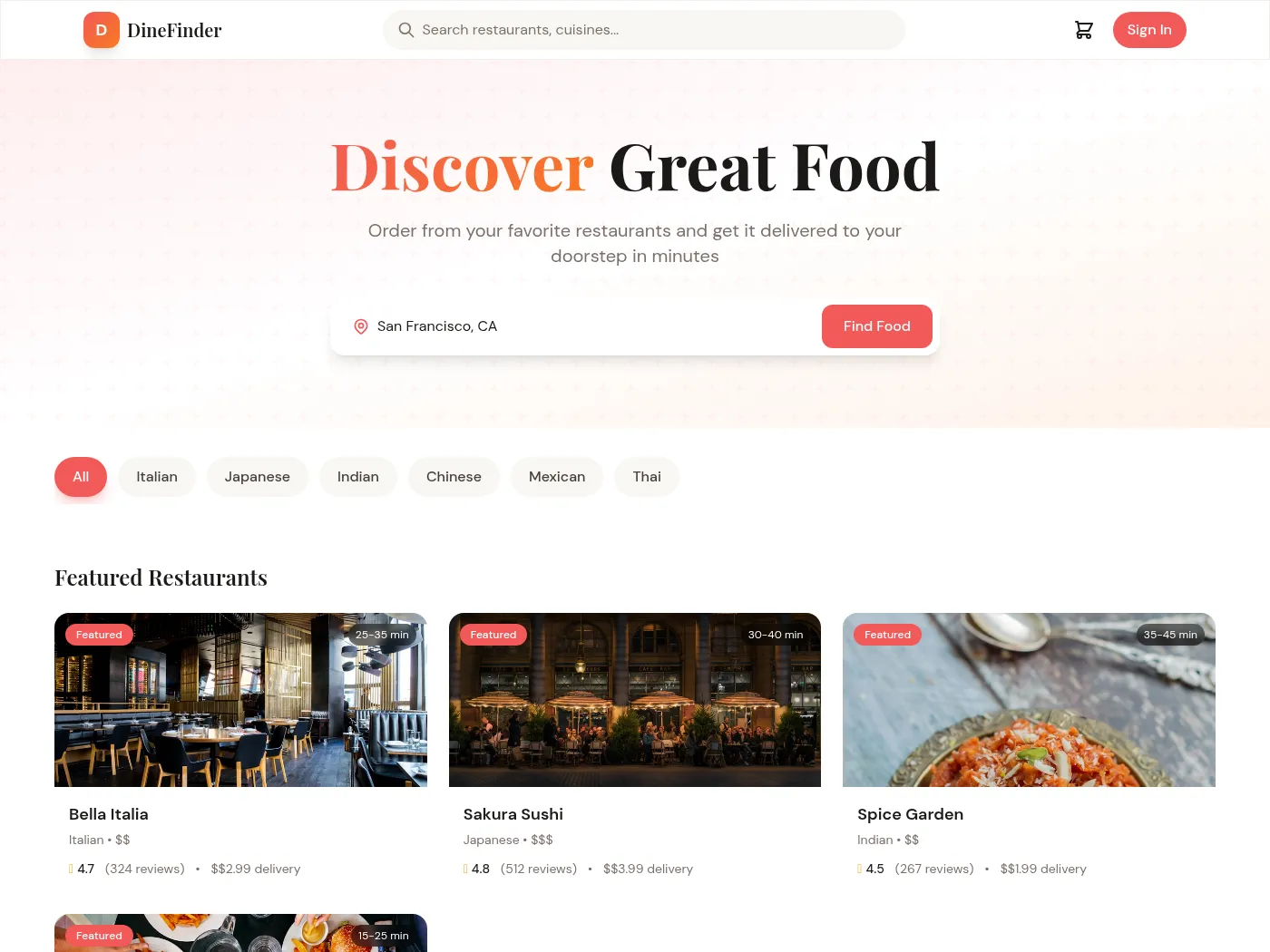 DineFinder