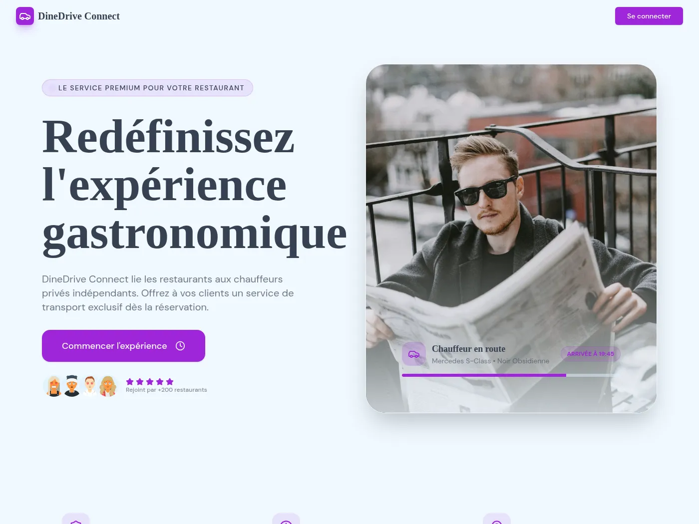 DineDrive Connect