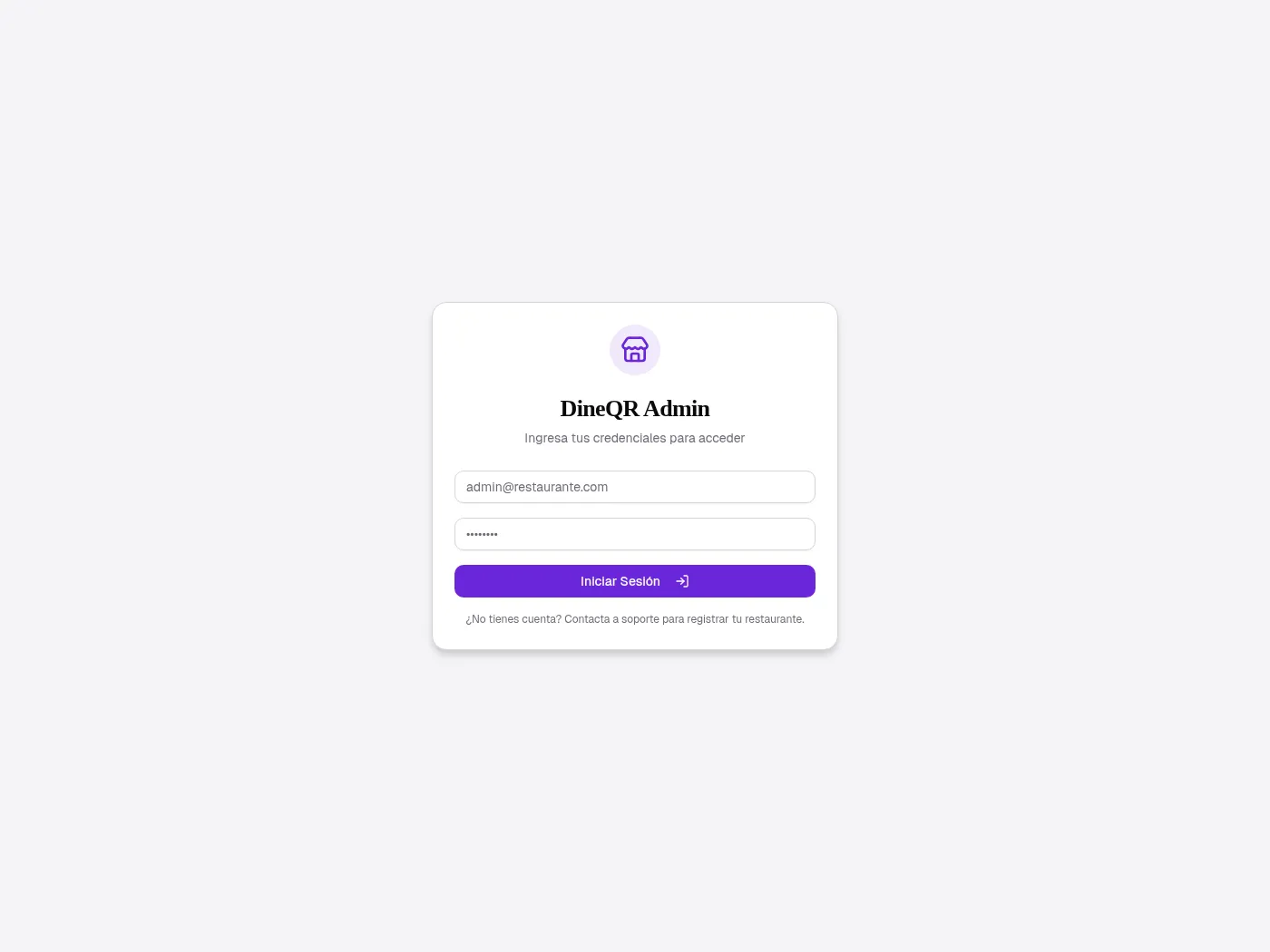DineQR SaaS Platform