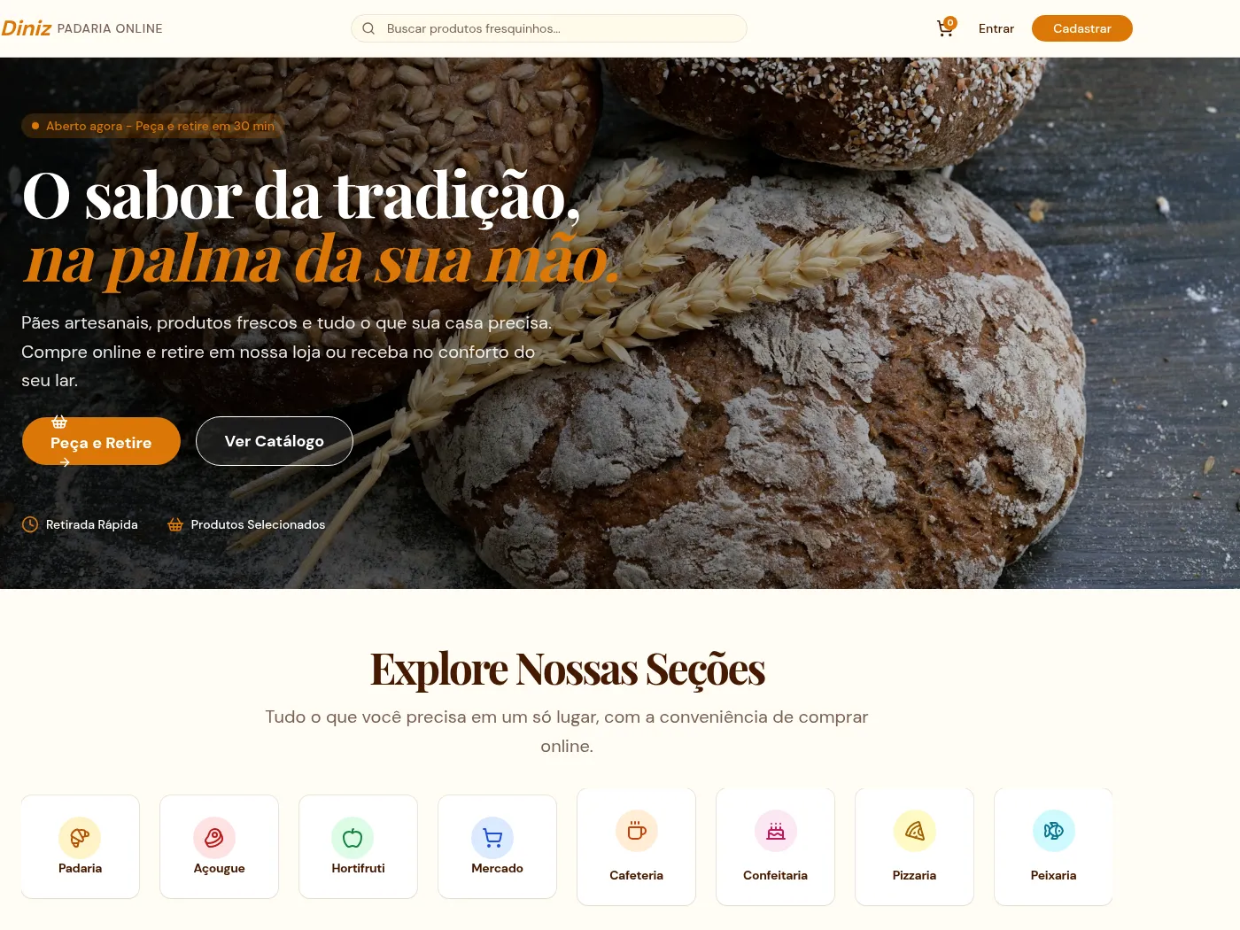 Diniz Bakery Online