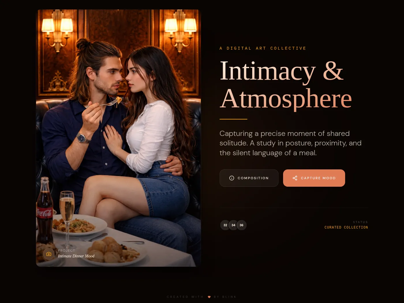 Intimate Dinner Mood
