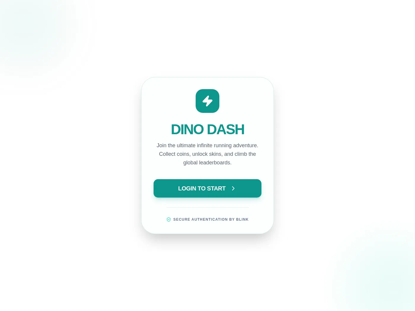 Dino Dash 2D