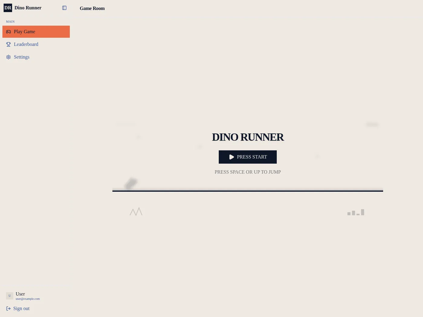 Dino Runner Remake