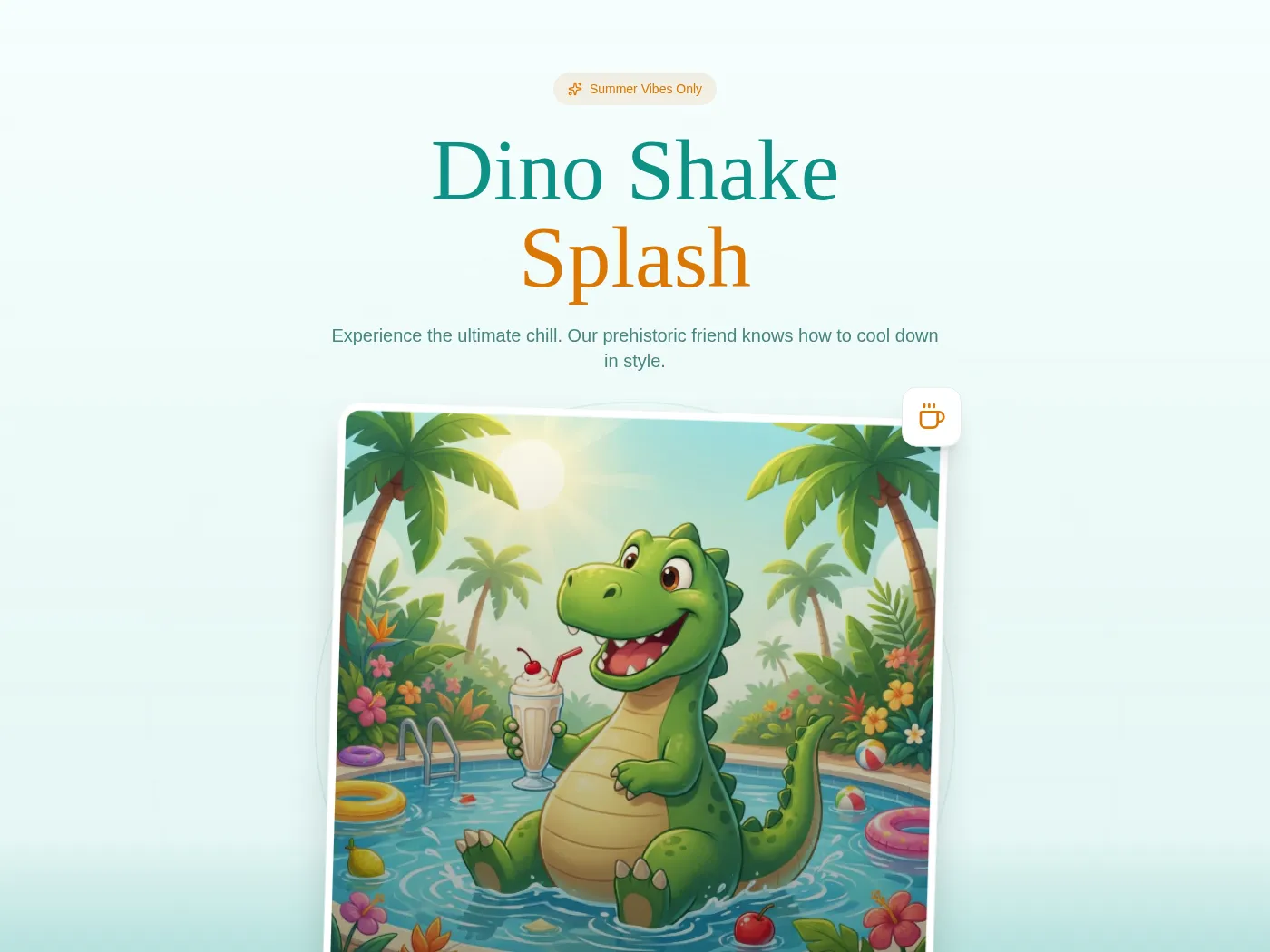 Dino Shake Splash