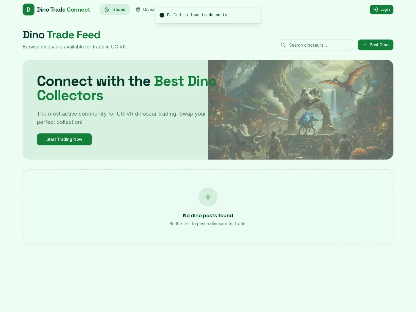 Dino Trade Connect