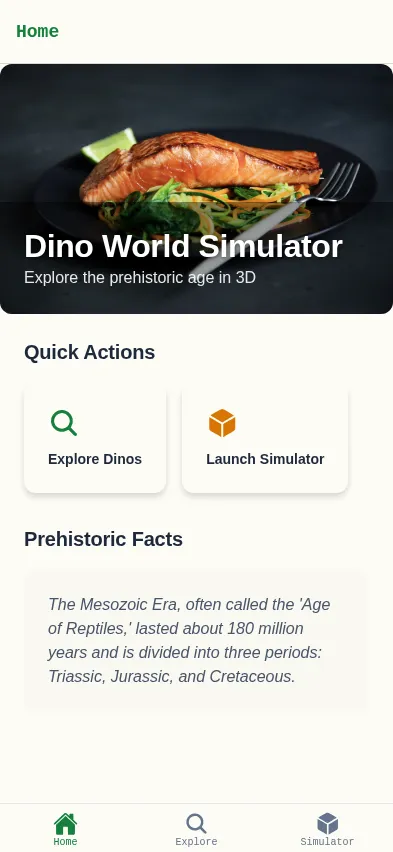 Dino World Simulator 3D