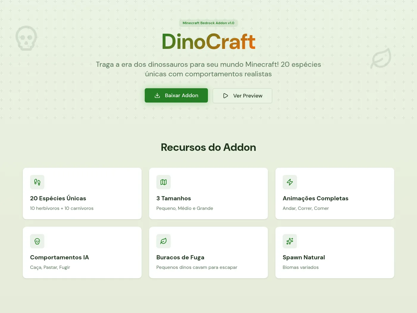 DinoCraft Addon
