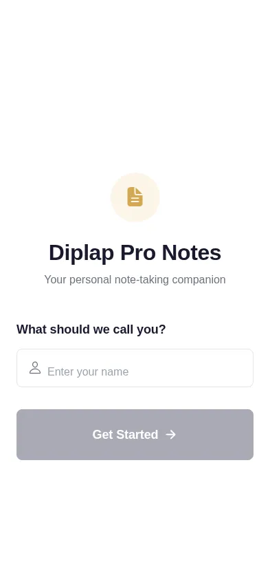 Diplap Pro Notes