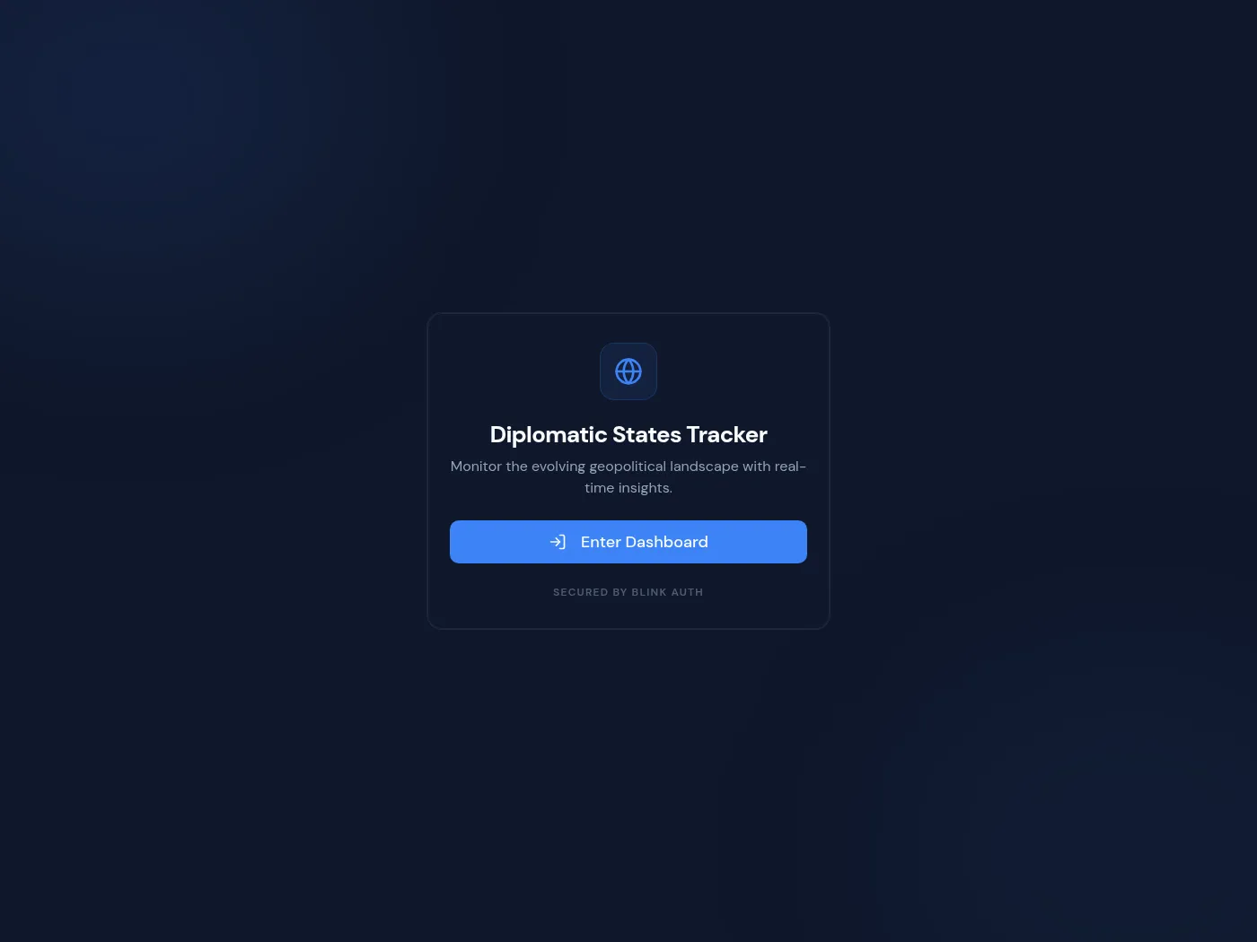 Diplomatic States Tracker