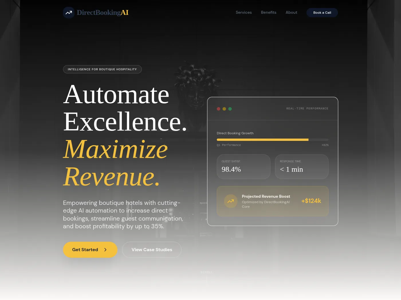 DirectBookingAI Web Portal