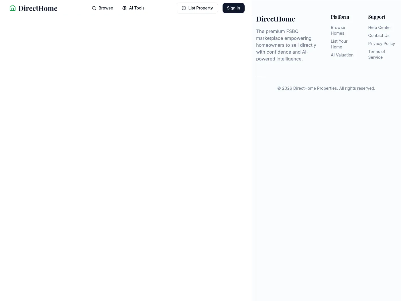 DirectHome Marketplace