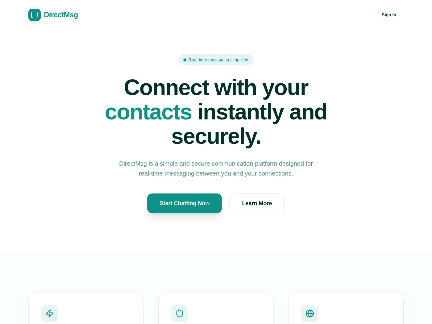DirectMsg Connect