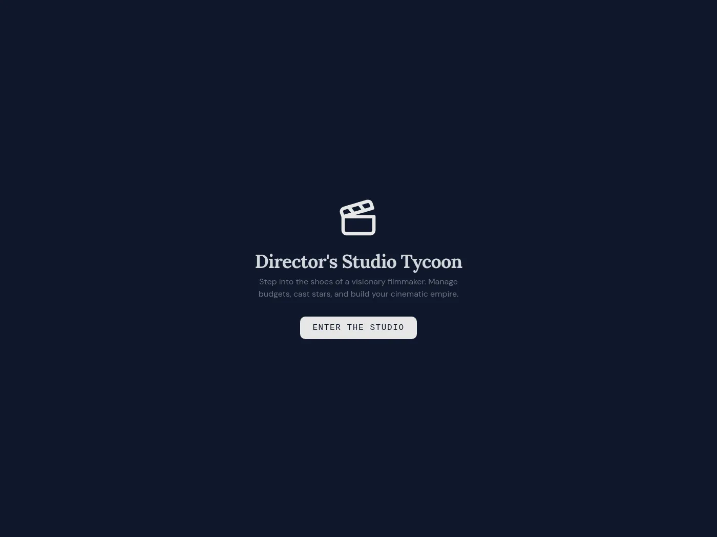 Director's Studio Tycoon