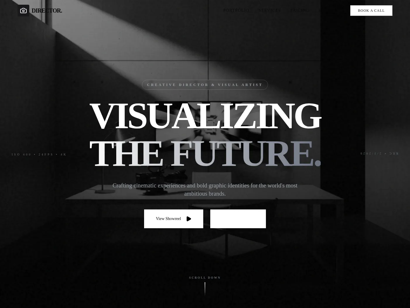 Director Portfolio Site