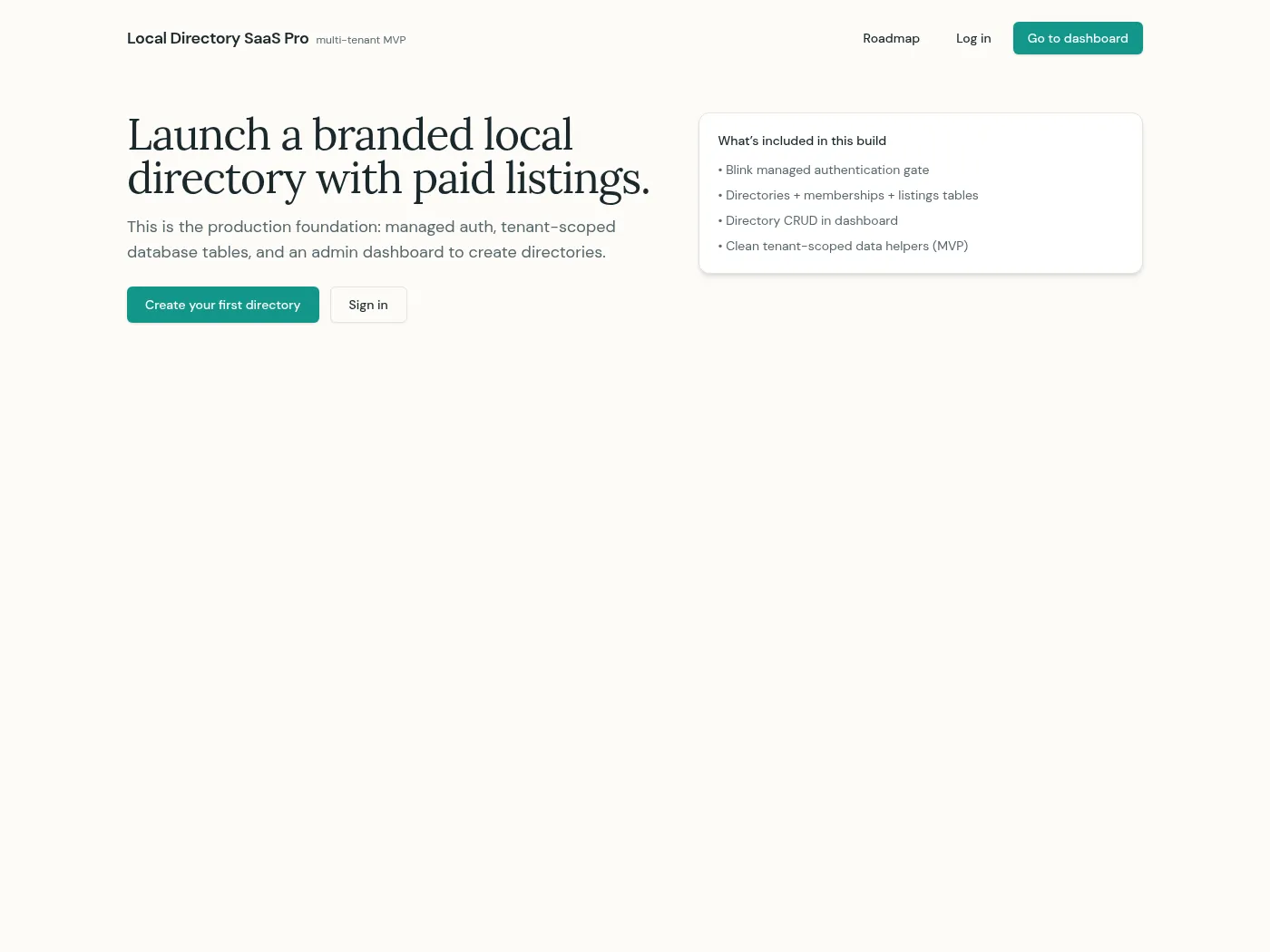 Local Directory SaaS Pro