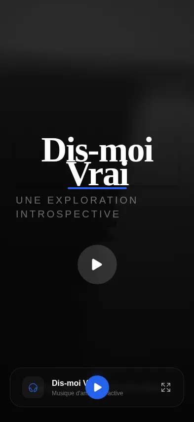 Dis-moi Vrai Lyrics Page