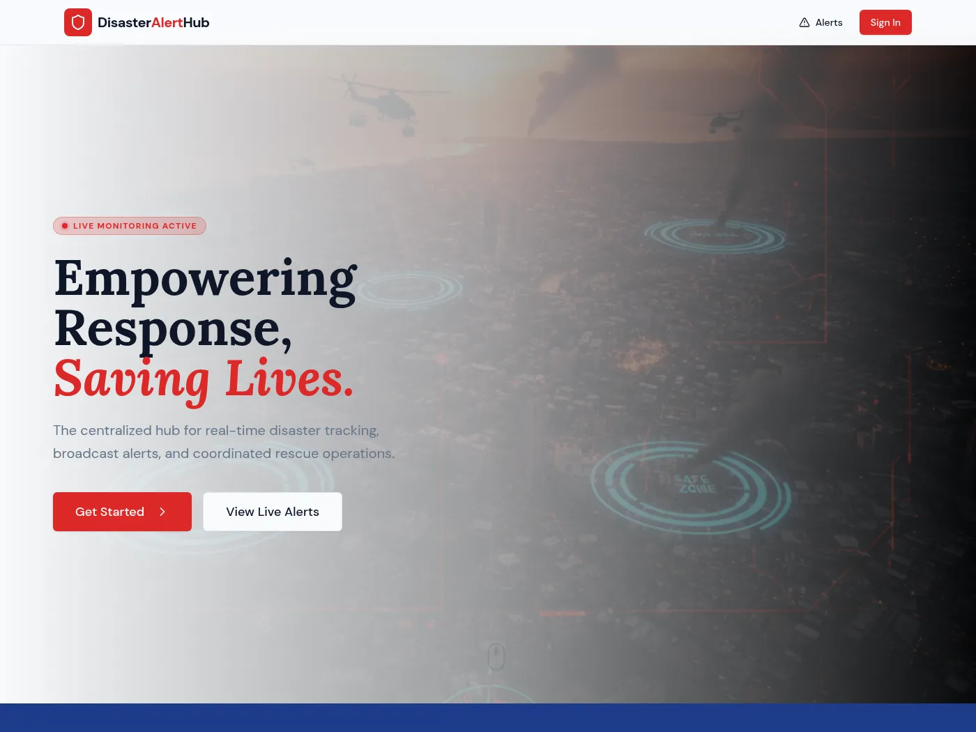 Disaster Alert Hub